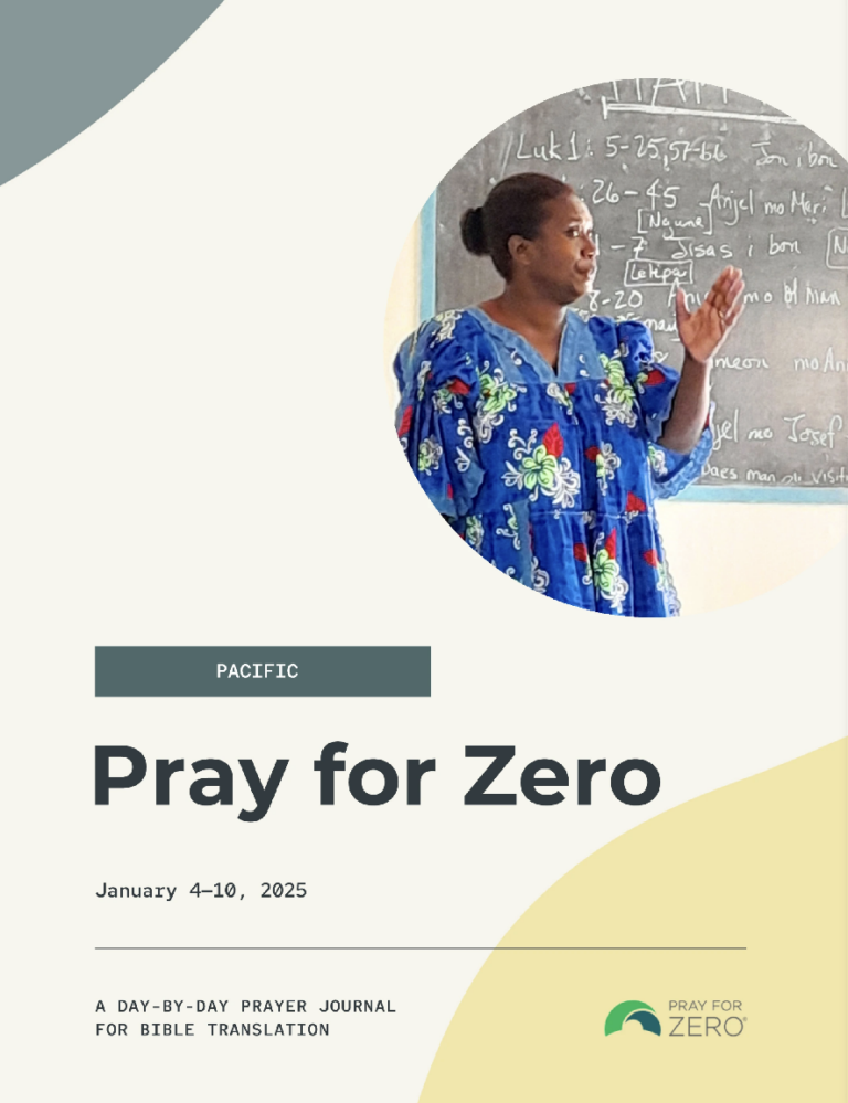 Journal - Pray for Zero